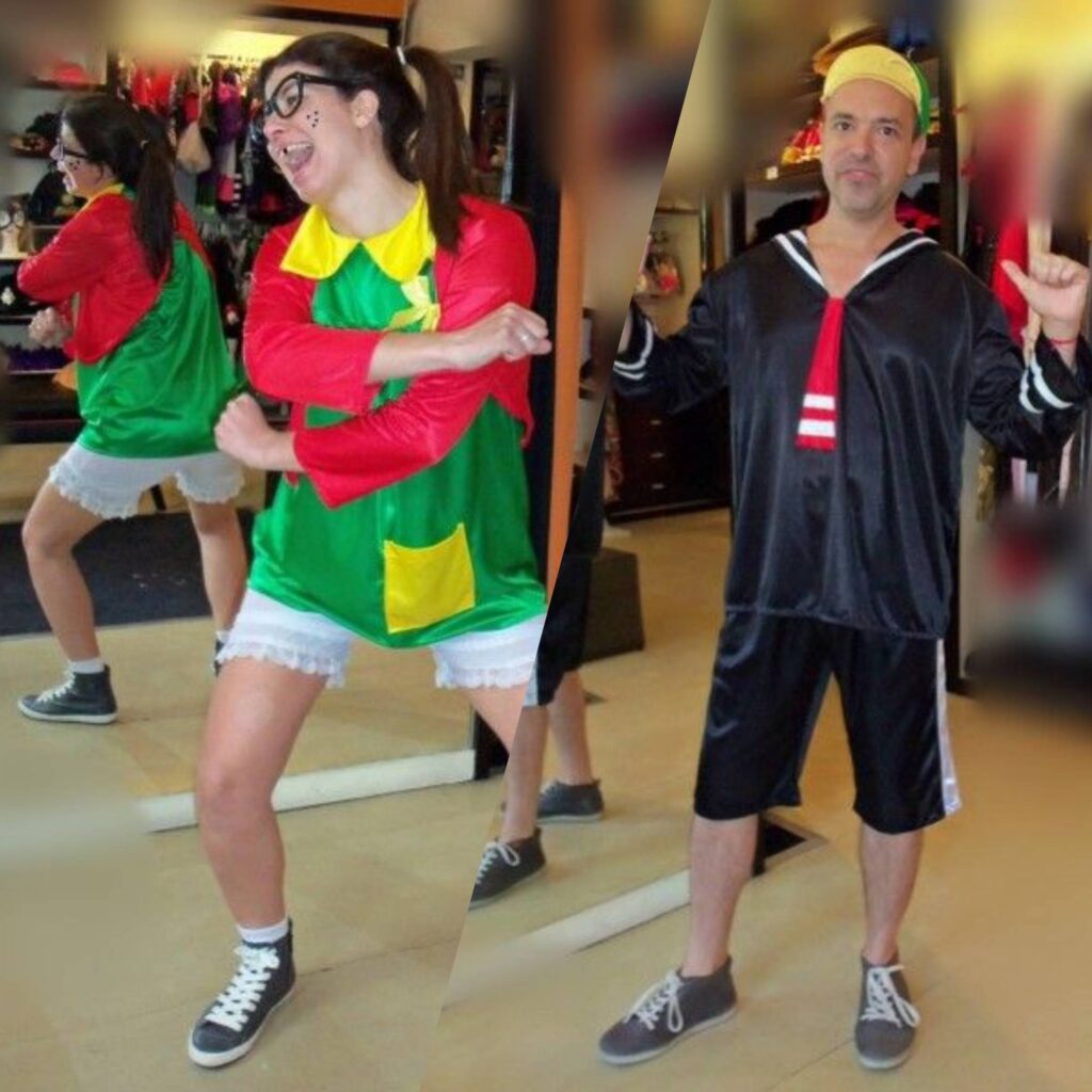 Chilindrina y Kiko – Disfraces Todo Disfraz – Alquiler de disfraces en Capital Federal