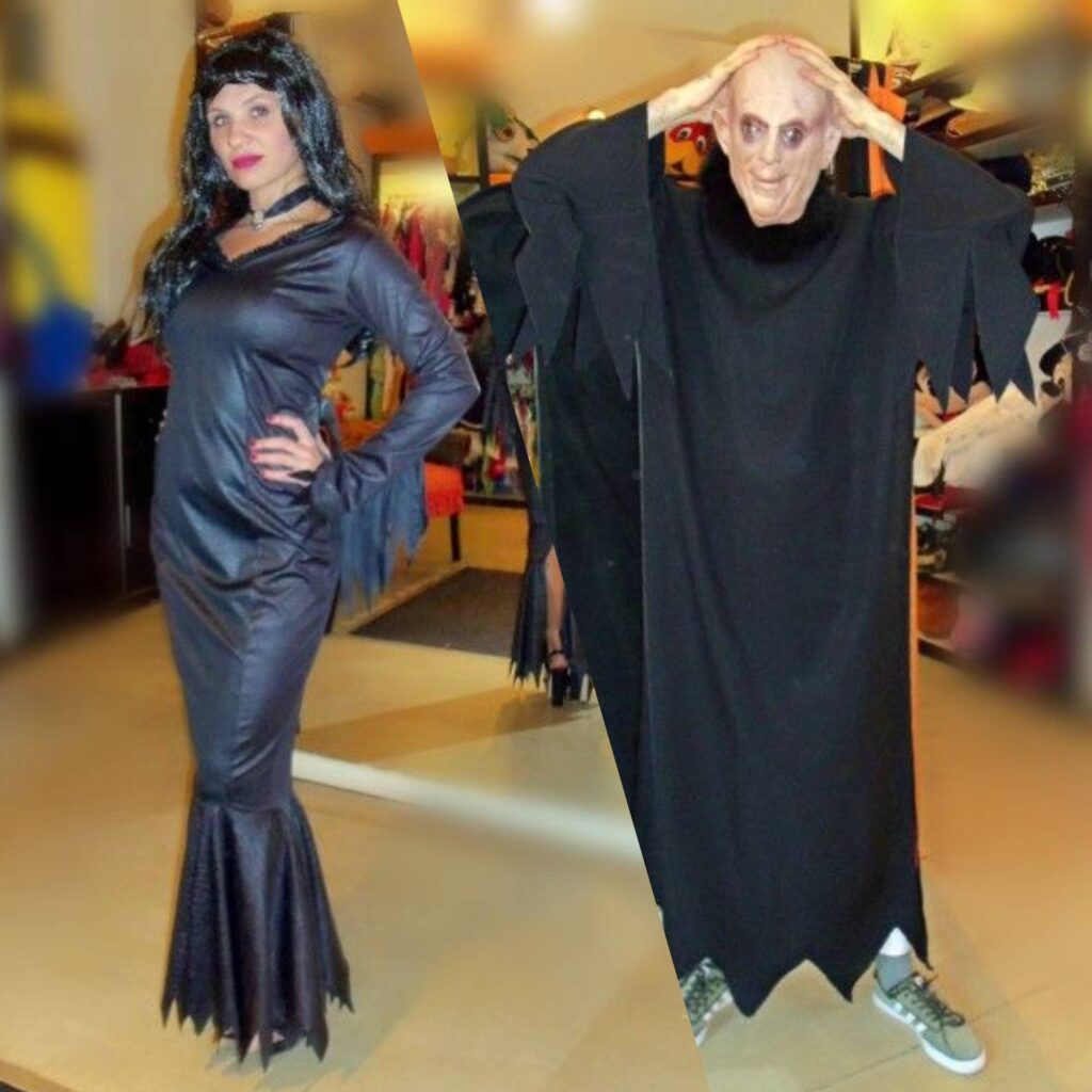 Morticia y Tío Lucas – Disfraces Todo Disfraz – Alquiler de disfraces ...